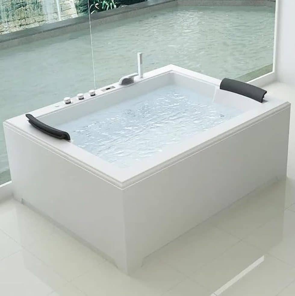 Test de la baignoire à remous 32 jets toutes options