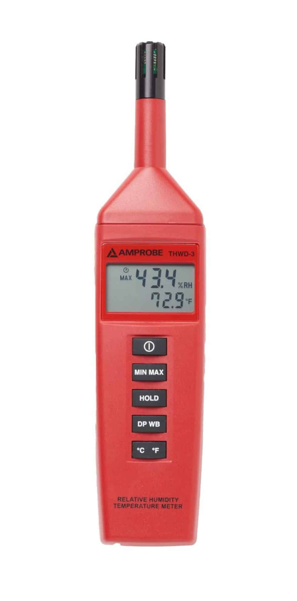 Test de l'hygromètre Amprobe THWD-3 : performance fiable